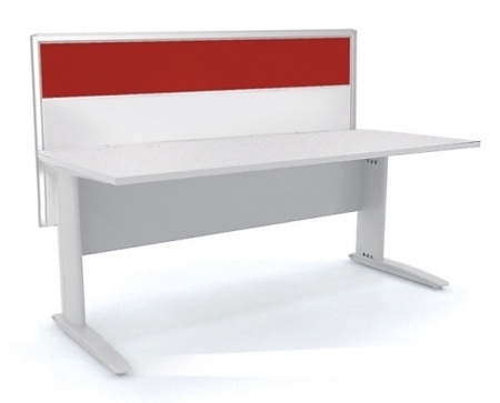 Aero Desk Hung Screen | Office Stock