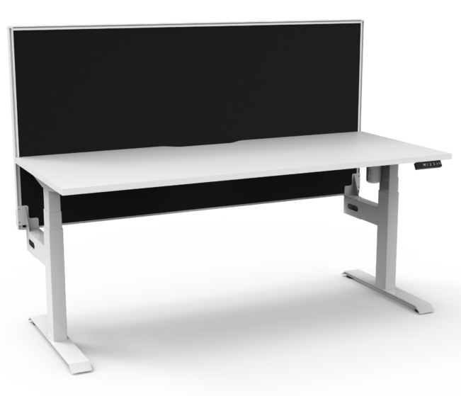 Boost Light Height Adjustable Single Sided Workstation-1200mm x 750mm ...