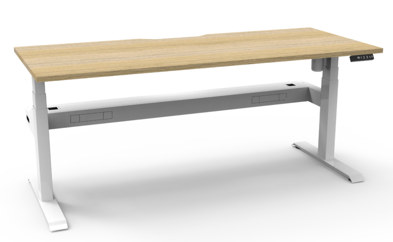 Boost Light Height Adjustable Single Sided Workstation-1500mm x 750mm ...