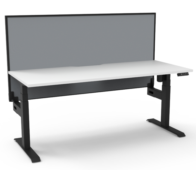 Boost Light Height Adjustable Single Sided Workstation - 1800mm x 750mm ...