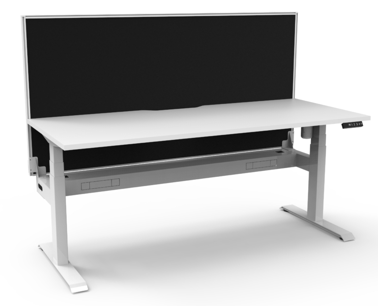 Boost Light Height Adjustable Single Sided Workstation -1500mm x 750mm ...