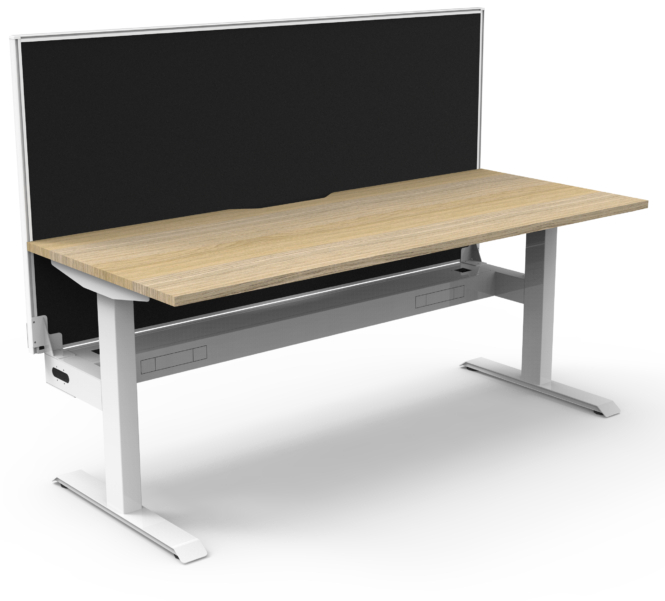 Boost Static Powdercoat Single Workstation-1200mm x 750mm- With Cable ...