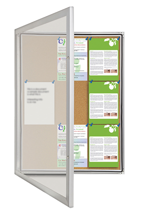 TX Weather Resistance Cork Display Case | Office Stock