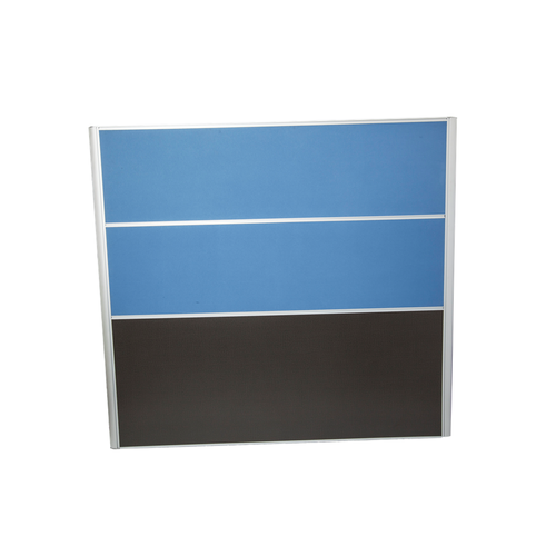 Rapid Desk Screen System - 1650 High x 1500 Wide - Blue
